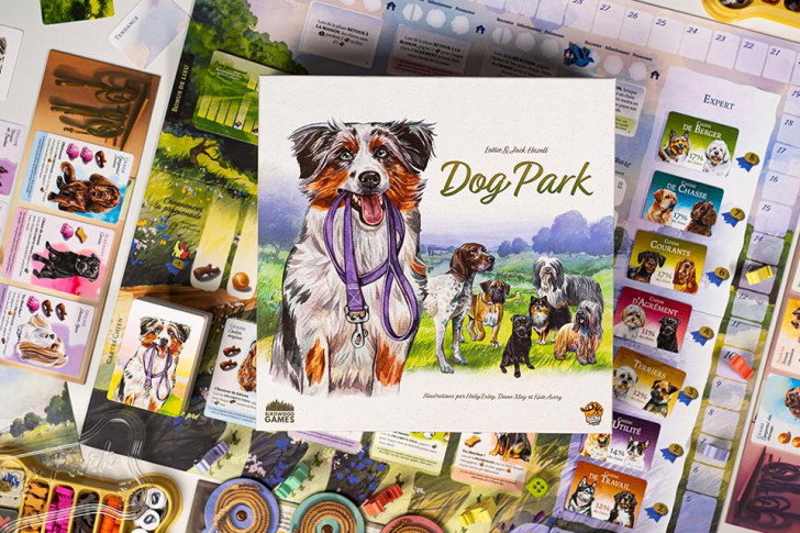 Dog Park - 10 jeux de société avec des chiens